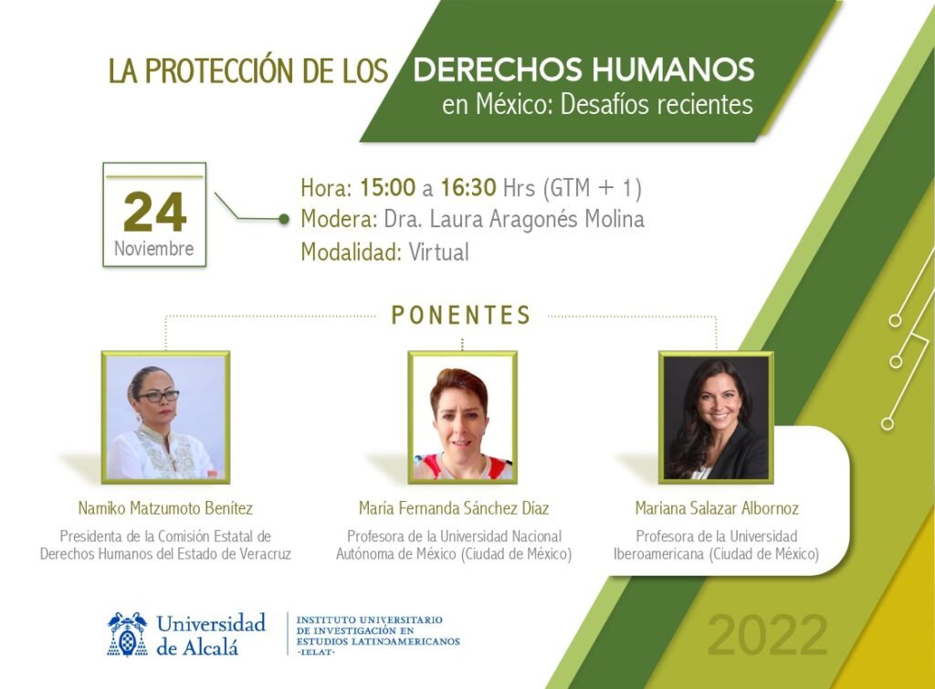 Conferencia «Los derechos humanos en México: desafíos actuales» – IELAT